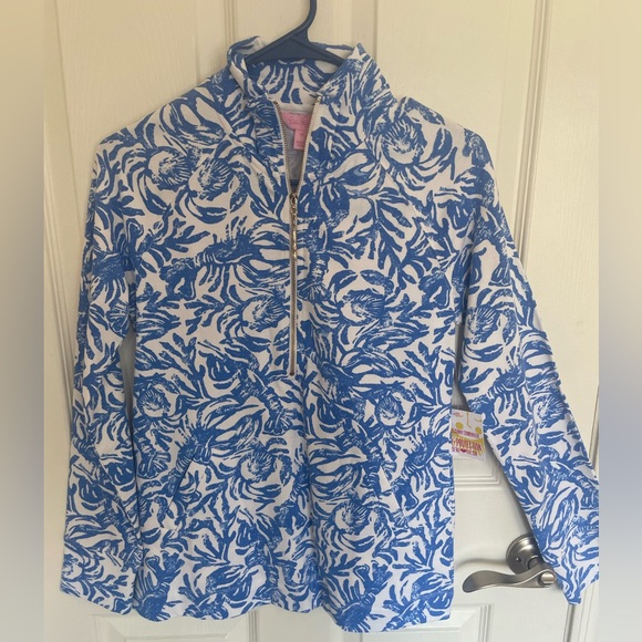 Lilly Pulitzer | Sweaters | Nwt Lilly Pulitzer Skipper Popover Zip Up ...